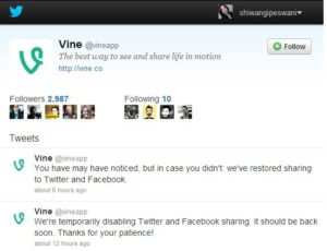 Twitter launches Vine, a mobile service to capture & share short videos