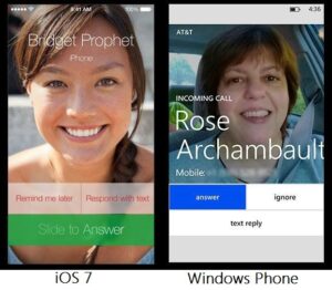 Apple's iOS 7 picks the best features from Windows Phone, Android ...
