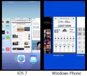Apple's iOS 7 picks the best features from Windows Phone, Android ...