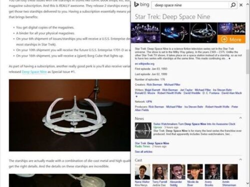 Bing Knowledge Widget for webmasters released