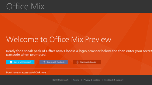 Microsoft launches Office Mix website