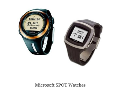 Microsoft announced their Smart Watch...10 years ago!