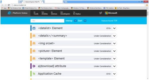Microsoft details new features in Internet Explorer 12