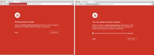 Chrome to give out bolder Malware and Phishing warnings