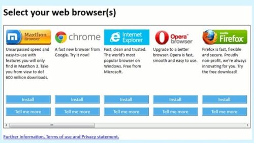 Microsoft discontinues Browser Choice update website