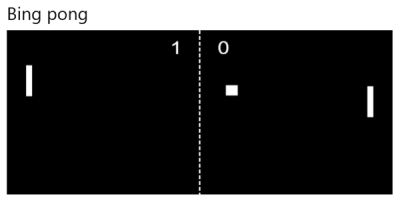 Bing adds interactive Pong game to its Search Results Page