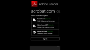 Adobe Reader app for Windows 10 Mobile gets a new UI and Save As feature