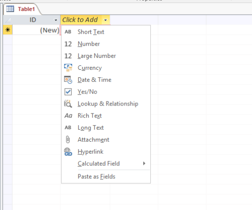 Access 2016 Adds Bigint Data Type Support