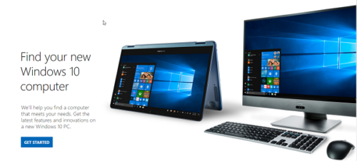 Microsoft launches site to help you choose your next Windows 10 PC