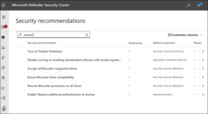 Tamper protection is available for Enterprise in Windows 10