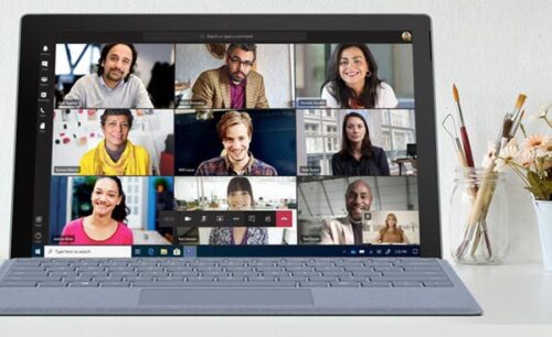 Microsoft Teams will allow you to view 9 participants simultaneously