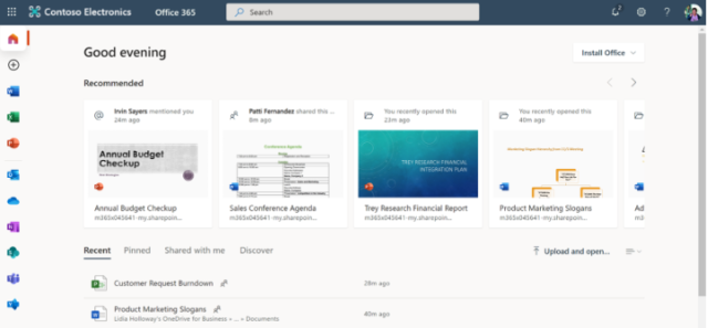 New Office.com website rolling out to Microsoft 365 customers next month