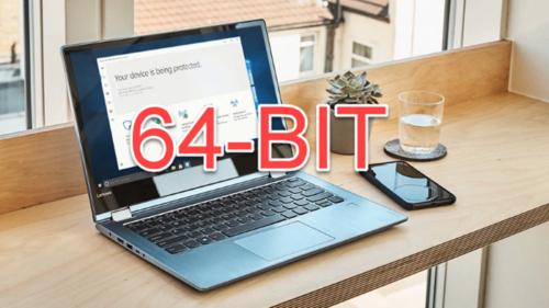 New PCs will be able to run 64-bit Windows 10 only