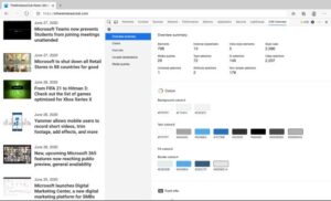 Microsoft Edge has 'CSS Overview' feature buried inside the settings