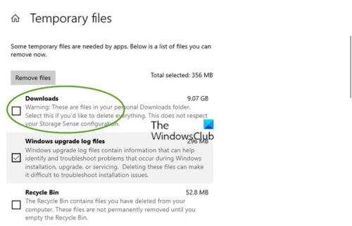 Windows 10 2004 removes Downloads folder from Disk Cleanup Tool Windows 10 2004 removes Downloads folder from Disk Cleanup Tool