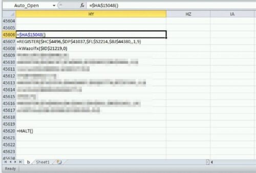 Avaddon ransomware using malicious Excel macros makes comeback