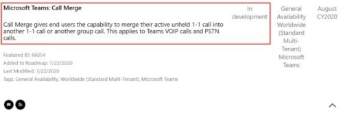 Microsoft Teams soon getting highly-requested 'Call Merge' feature
