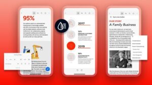 Adobe's Liquid Mode to simplify PDF reading experience on mobile devices