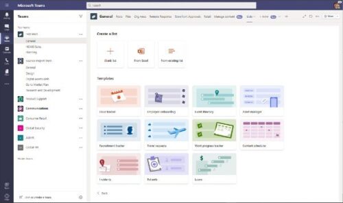 Microsoft Lists in Microsoft Teams is now available; How to use it!
