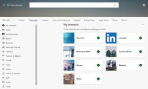 Microsoft Edge gets My Feed option to offer relevant information