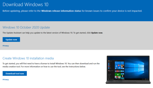 Windows 10 version 20H2 October 2020 Update now available