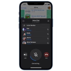 Telegram announces Voice Chats feature for group messages