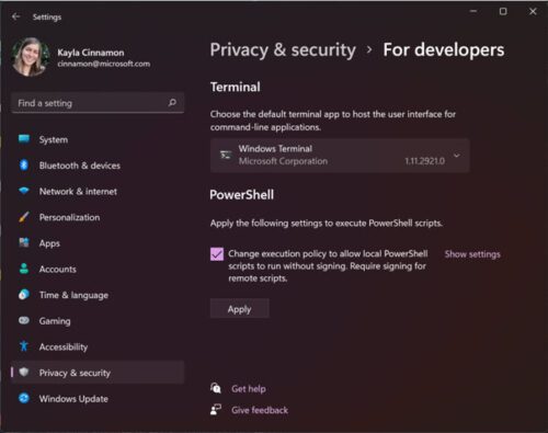 Windows 11 will have Terminal as the default command line tool