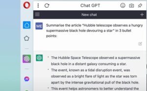 Opera to integrate AI-generated content services into the browser