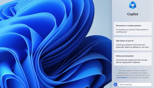 Microsoft Copilot for Windows 11 revealed
