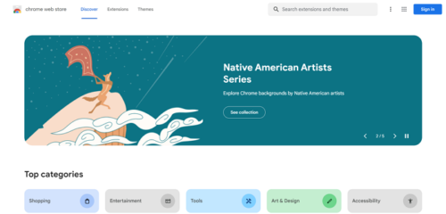Google redesigns the Chrome Web Store